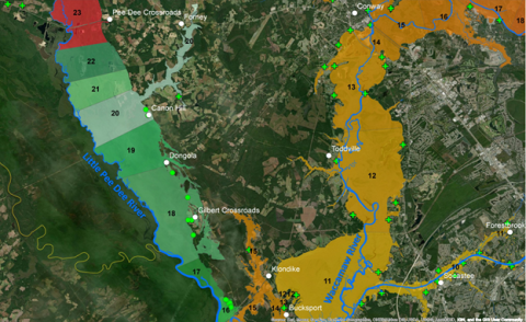 Horry County Flood Mapping | Program for the Study of Developed Shorelines